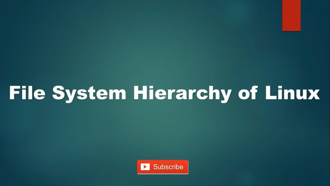 File System Hierarchy of Linux in English/Hindi - Online Networks ...