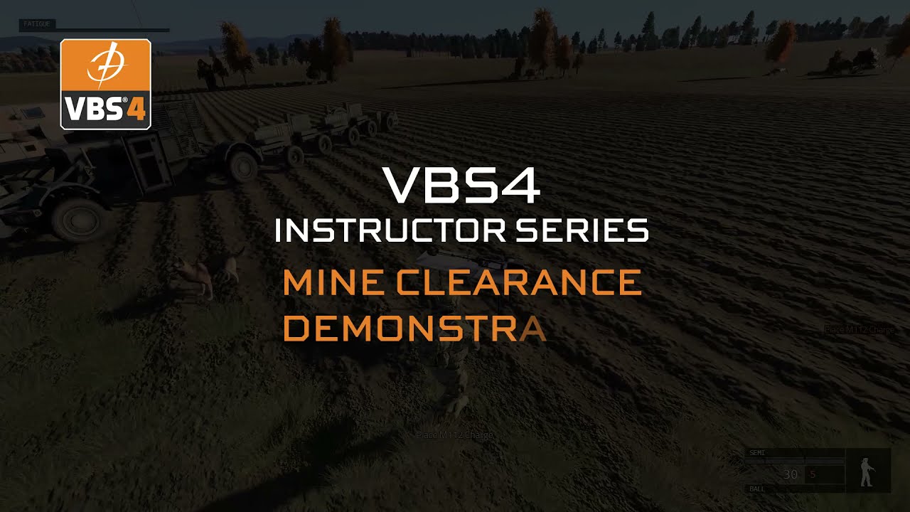 VBS4 Instructor Series - Mine Clearance Demonstration - YouTube