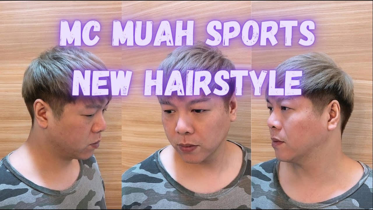 MC MUAH SPORTS NEW HAIRSTYLE - YouTube