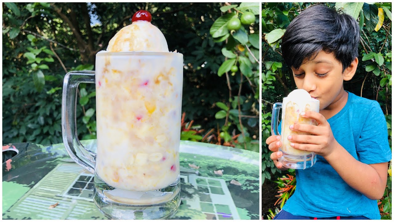 AVIL MILK WITH MIXED FRUITS | HEALTHY AND DELICIOUS DRINK - YouTube