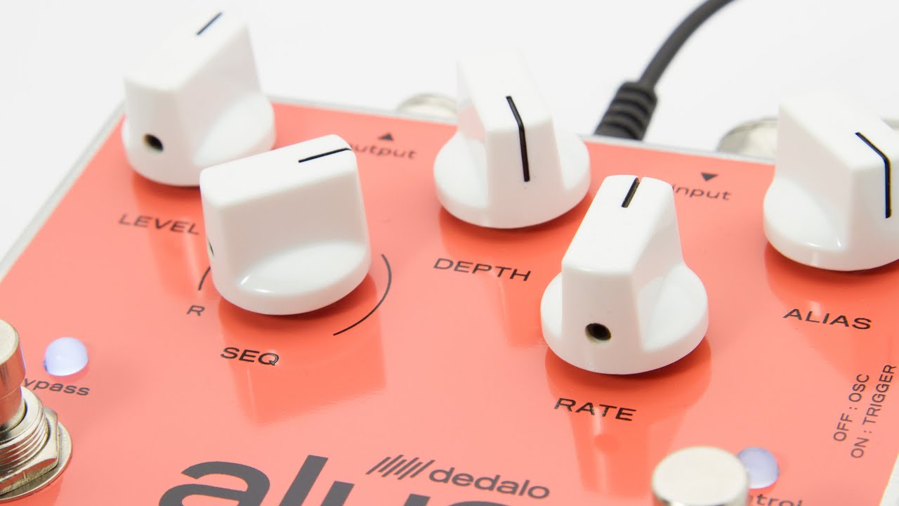 Dedalo Fx - ALU9 Aliaser pedal - guitar demo - YouTube