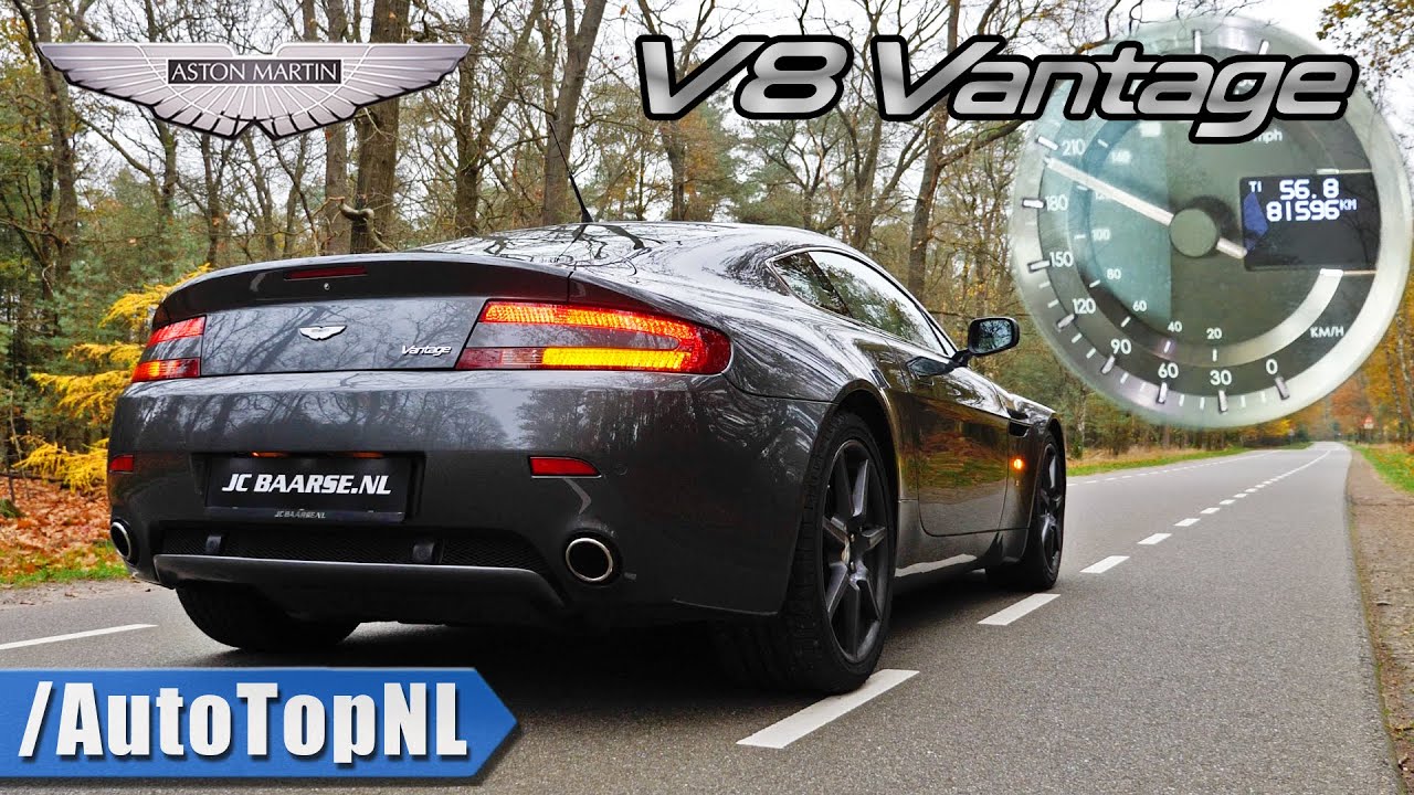 ASTON MARTIN V8 Vantage | POV & 0-100 100-200 HEAVENLY SOUND by ...