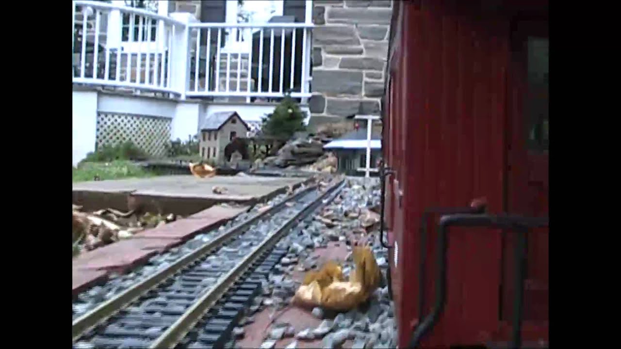 SR&RL #24 live steam in the garden - YouTube