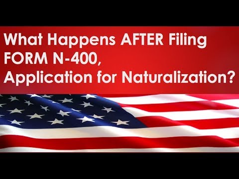 What Happens AFTER You File Your N-400?? - YouTube