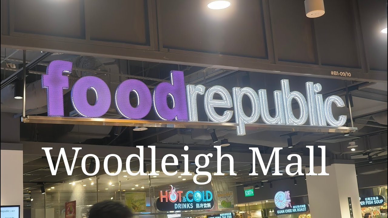 Food Republic @ The Woodleigh Mall. A lunch time walk tour. All the ...