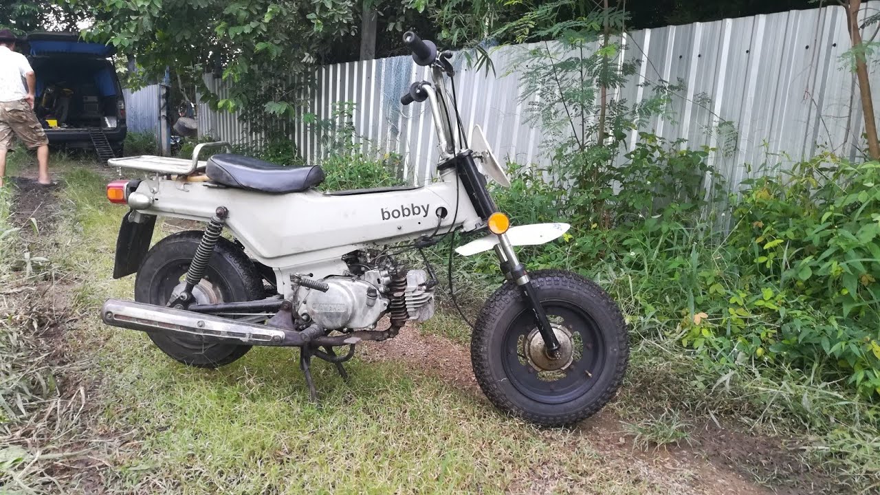 (ขายแล้ว)Yamaha Bobby 50ccเครื่องเกียร์ดีมากโทร 089 479 1684 พงษ์ลำลูกการถอยู่ลำลูกกาคลอง 5 ...