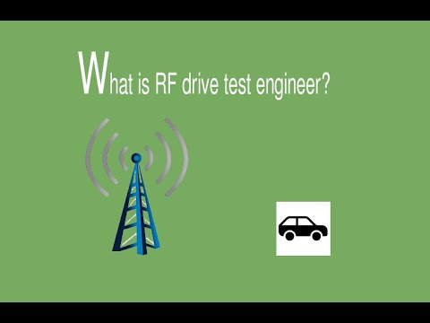 What is RF drive test Engineer - YouTube