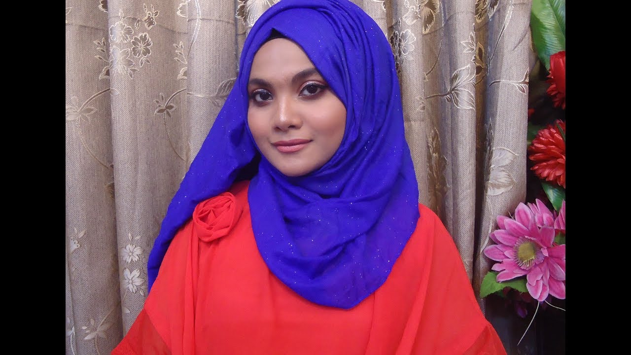 Simple Hijab Tutorial - YouTube