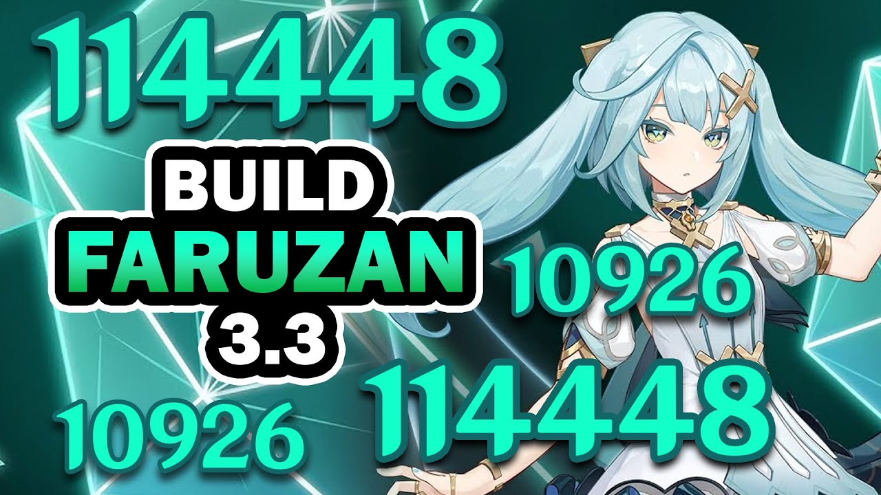 🍃💖 LA MEJOR GUÍA Y BUILD COMPLETA F2P: FARUZAN SUB DPS | GENSHIN IMPACT ...