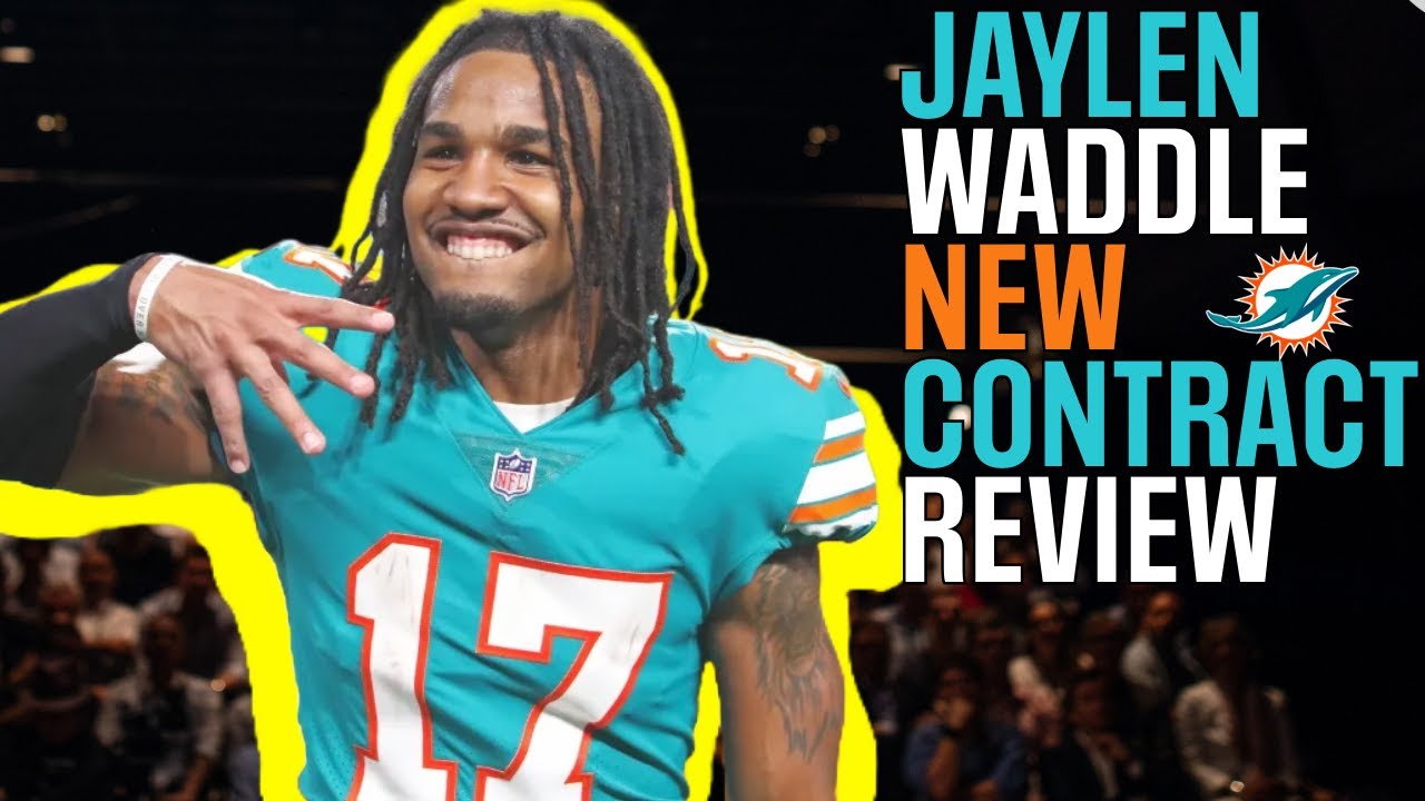 Analyzing Jaylen Waddle's Contract Extension: A Data-Driven Look at the ...