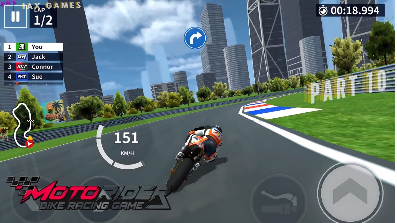 Moto Rider Bike - Racing Game Android GamePlay🔴Part 10 - YouTube