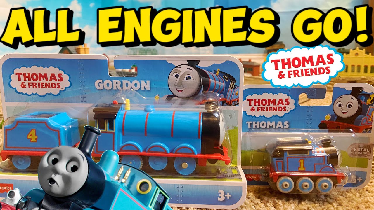 All Engines Go Trackmaster Thomas & Friends Gordon & Thomas Review ...