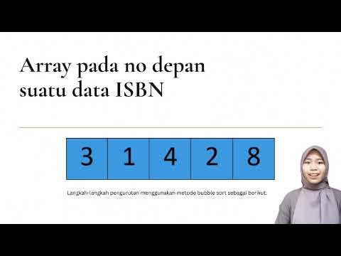 Penerapan algoritma bubble sort pada data buku perpustakaan - YouTube