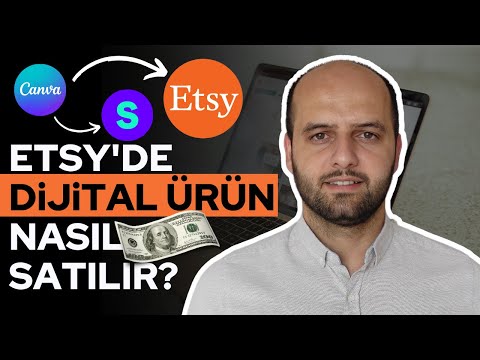 Etsy ve Shopier'de Dijital Ürün Nasıl Satılır | Canva ile Para Kazan