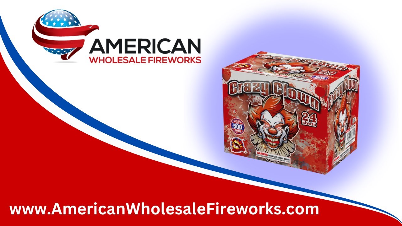 Crazy Clown - CLA4713 ... Available at American Wholesale Fireworks ...