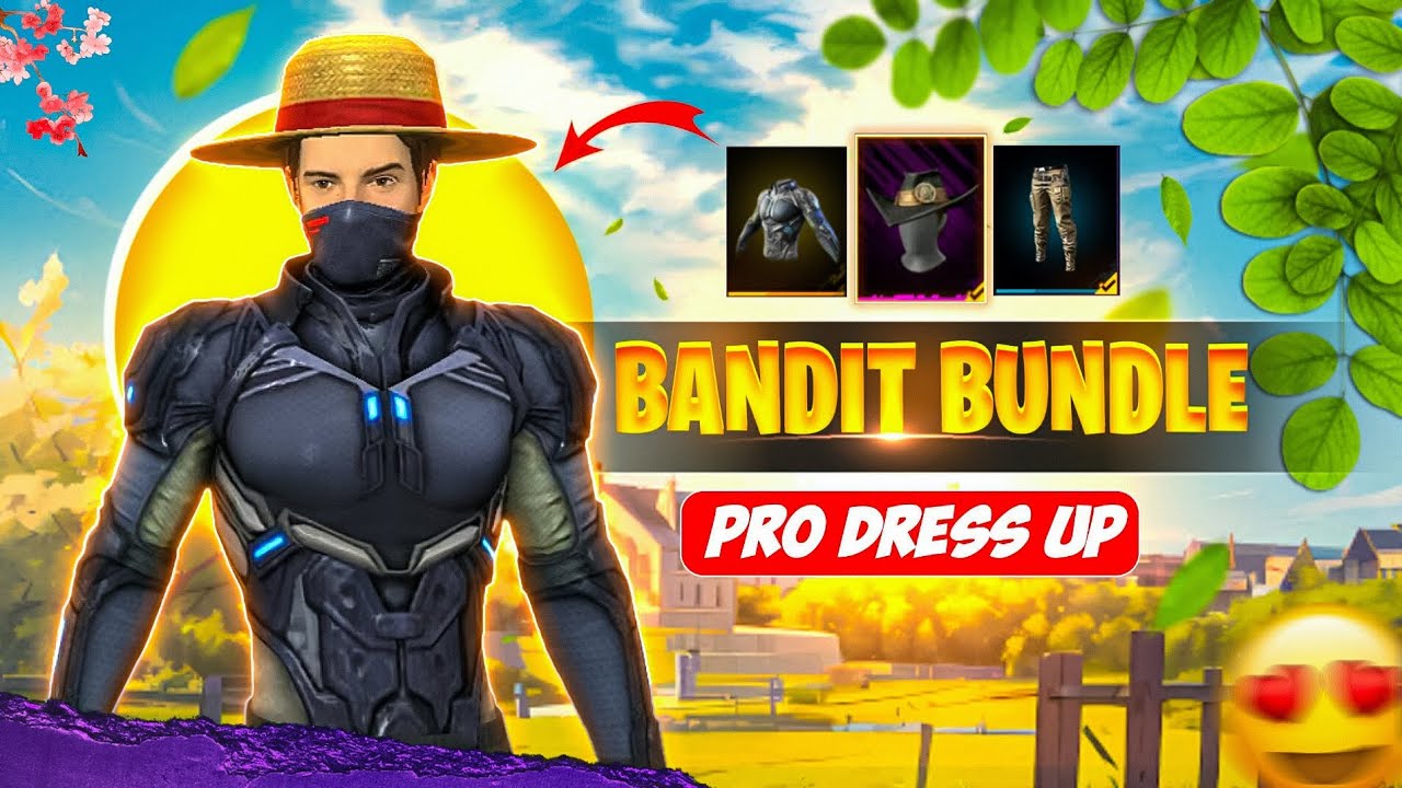 I FOUND MOST UNIQUE BANDIT BUNDLE DRESS COMBINATIONS 😍| Free Fire No ...