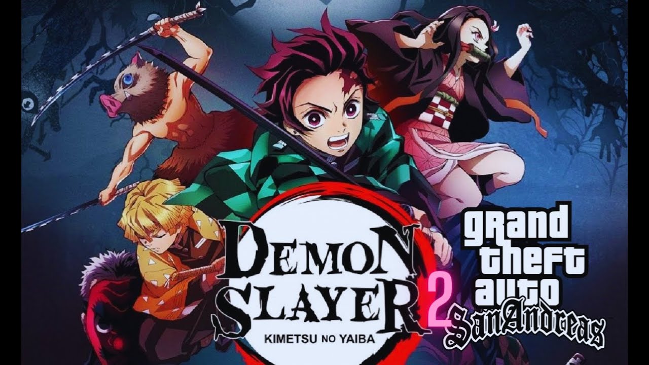 Pack #2 Skins Demon Slayer Gta Sa - YouTube