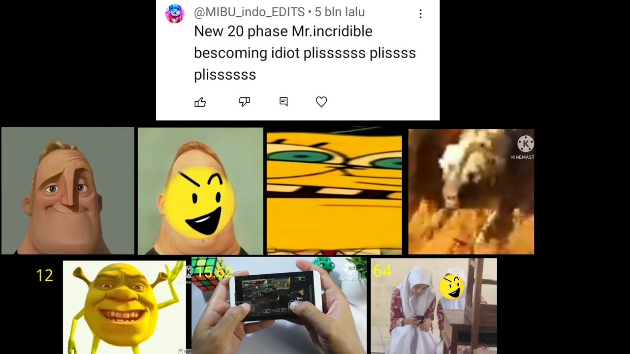 Mr incredible becoming idiot super Mega extended phase 1-30 new phase ...