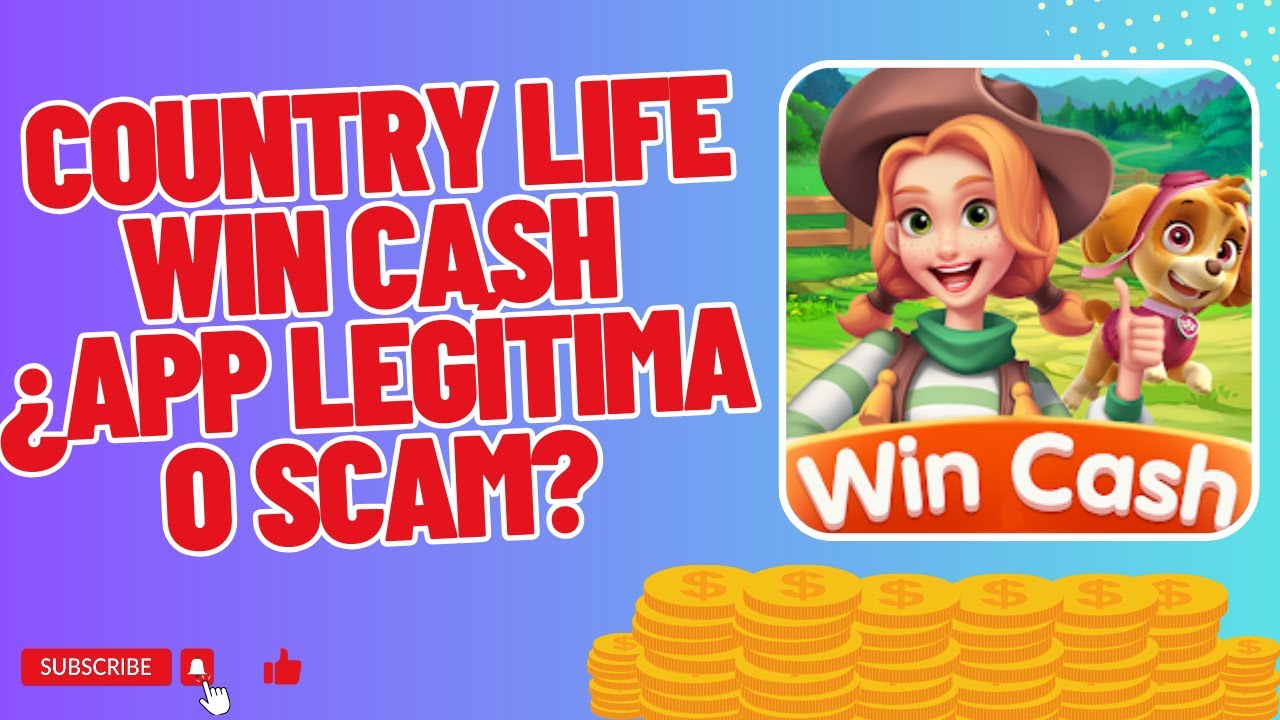 Country Life – Win Cash – ¿App Legítima O Scam? [Review] - YouTube