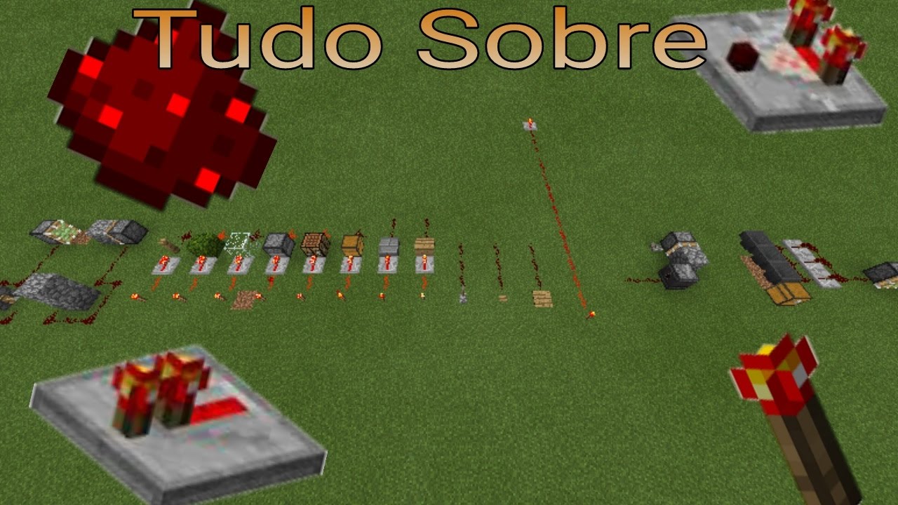 Tudo Sobre a Redstone-Minecraft Tutorial Básico - YouTube