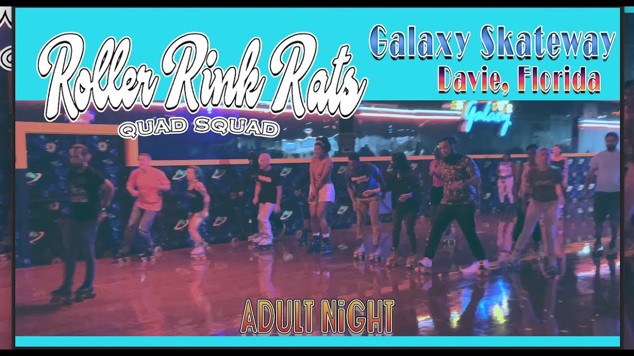 Shuffle Skate at Adult Night: Galaxy Skateway, Davie FL Roller Rink ...