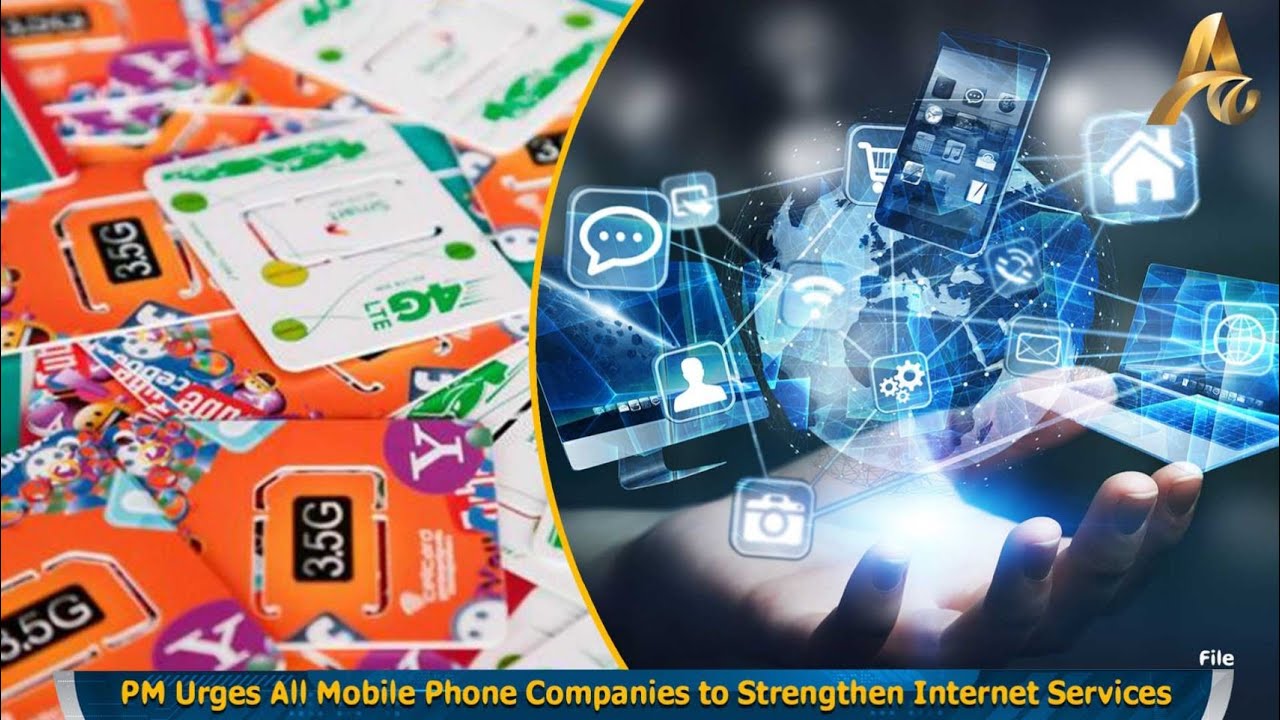 PM Urges All Mobile Phone Companies to Strengthen Internet Services ...