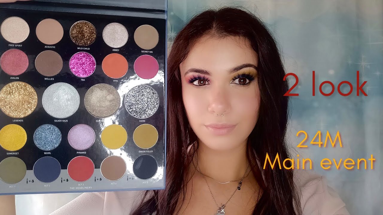 MORPHE 24M MAIN EVENT | 1 PALETTE 2 LOOK - YouTube