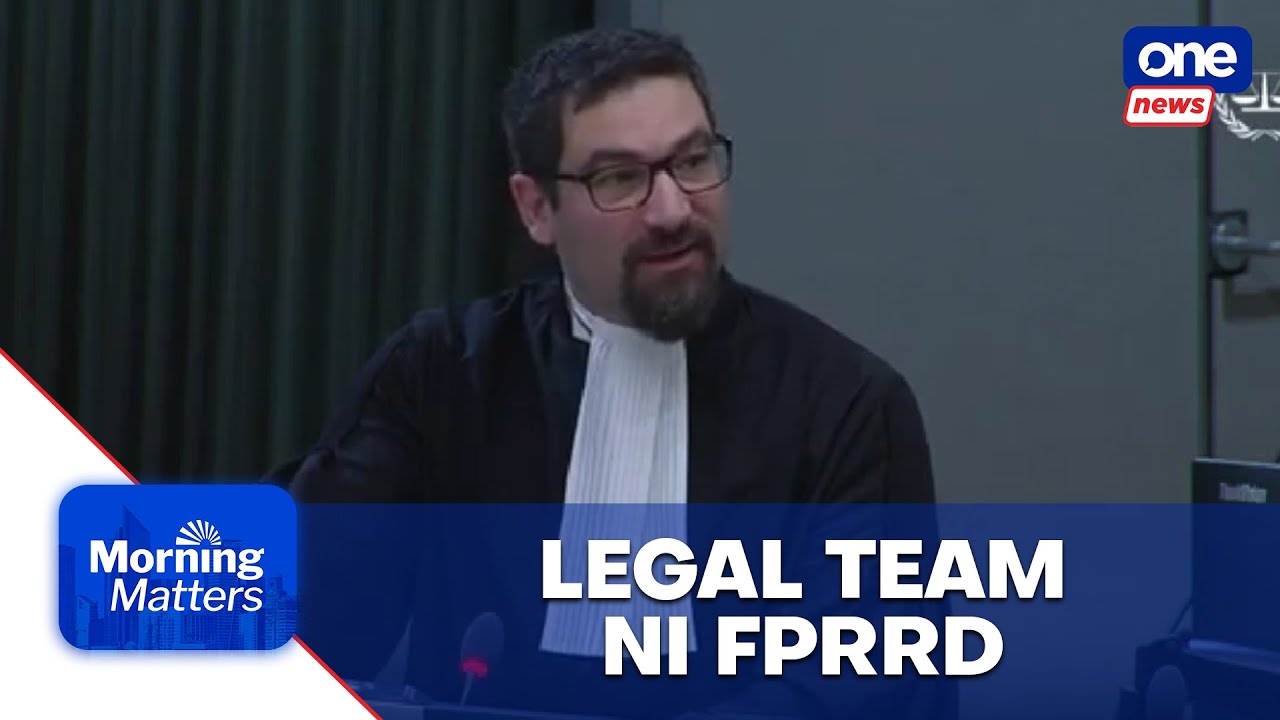French lawyer Dov Jacobs joins Duterte’s defense team | Morning Matters ...