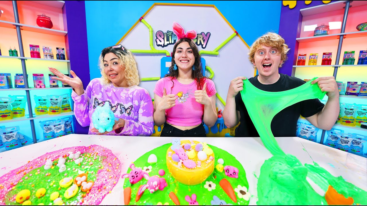SLIME EASTER EGG HUNT CHALLENGE Slimeatory #1 #723 - YouTube