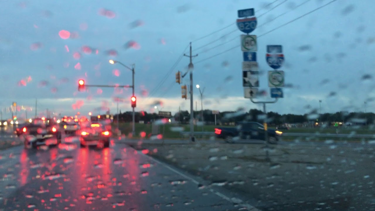 Car ride in the Rain ASMR - YouTube