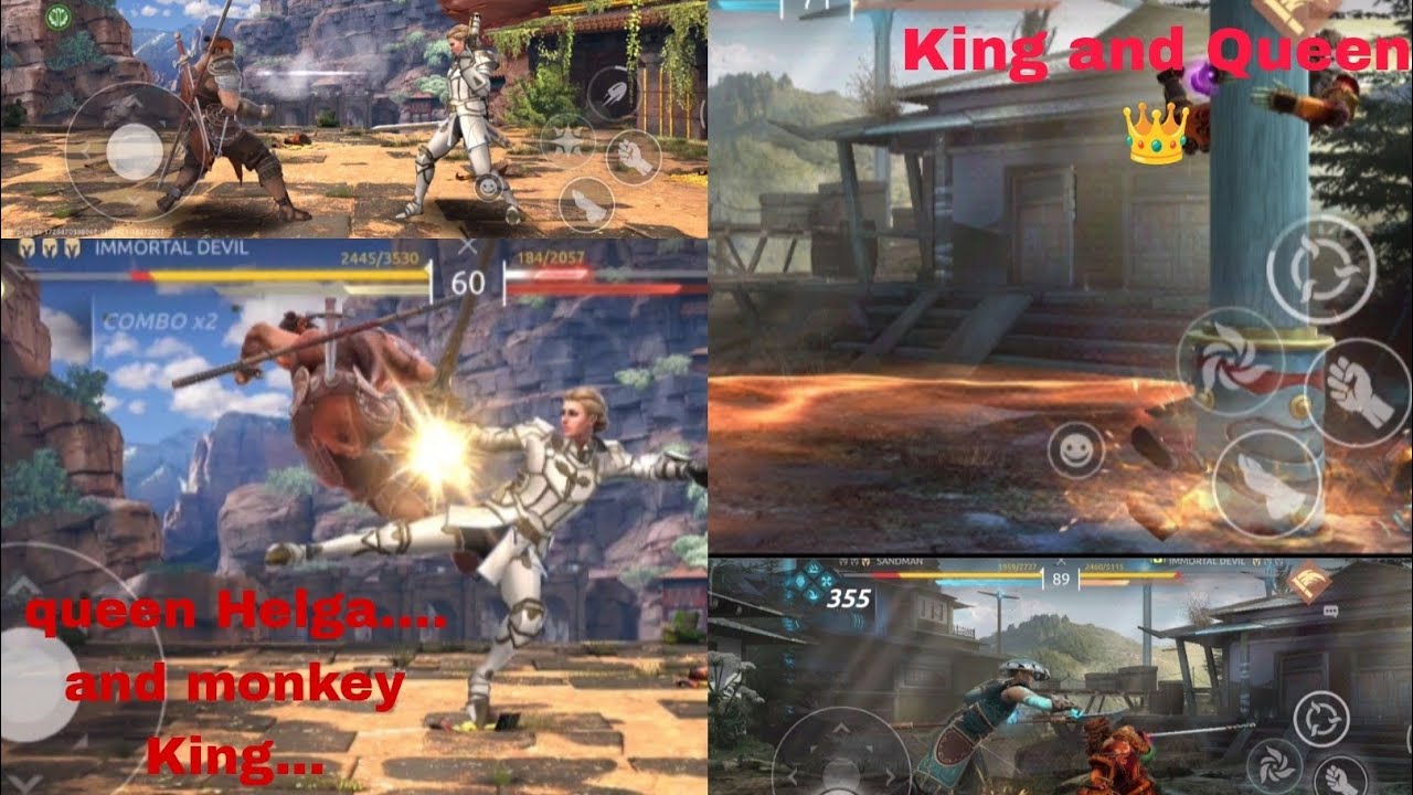the undefeated monkey King and light queen helgaa...😉(ranked matches)# ...