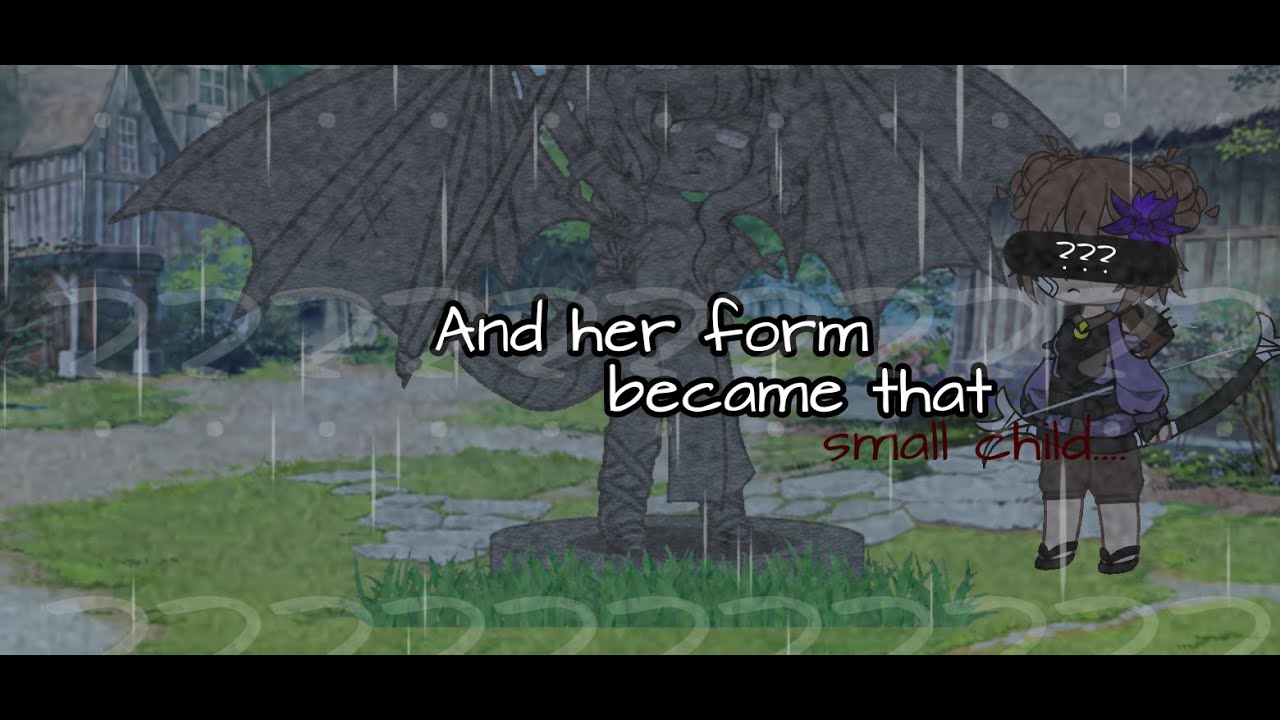 And her form became that small child, Minecraft character AU?, Gacha ...
