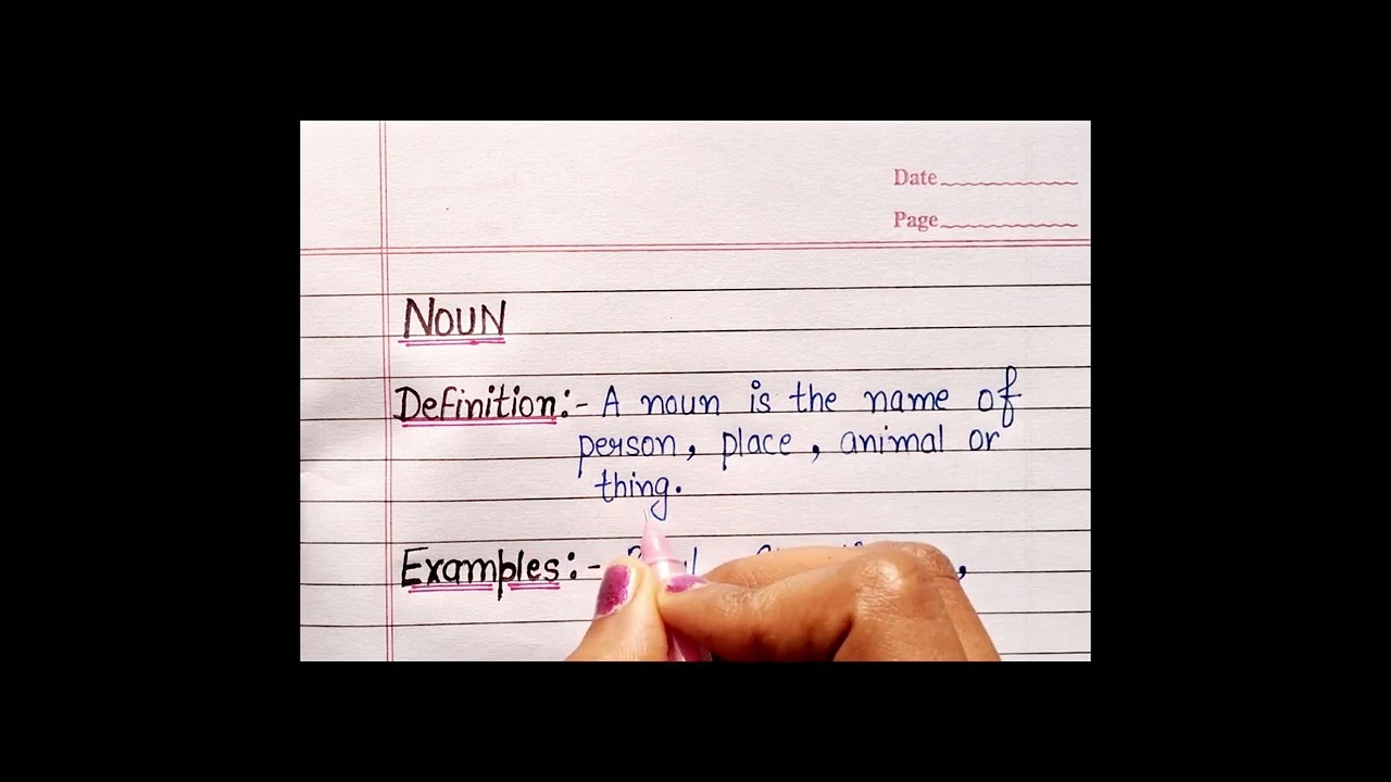 Noun in hindi | Definition of noun | What is noun | Noun kaya haii ...