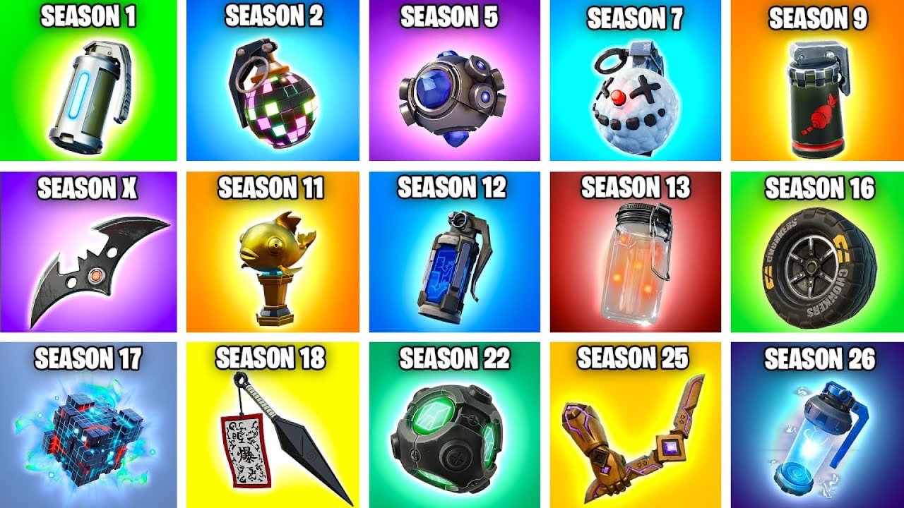 All Fortnite New Item Trailers in Ultra HD | Seasons 0-29 | [4K/60 ...