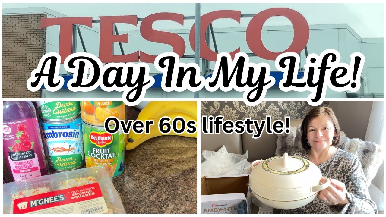 Over 60s Lifestyle / Groceries From Tesco / New Serving Dishes / A ...