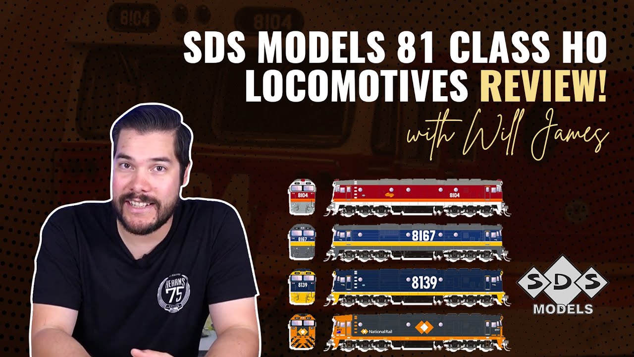SDS Models 81 Class HO Locomotives | Talking Trains with Will James | # ...