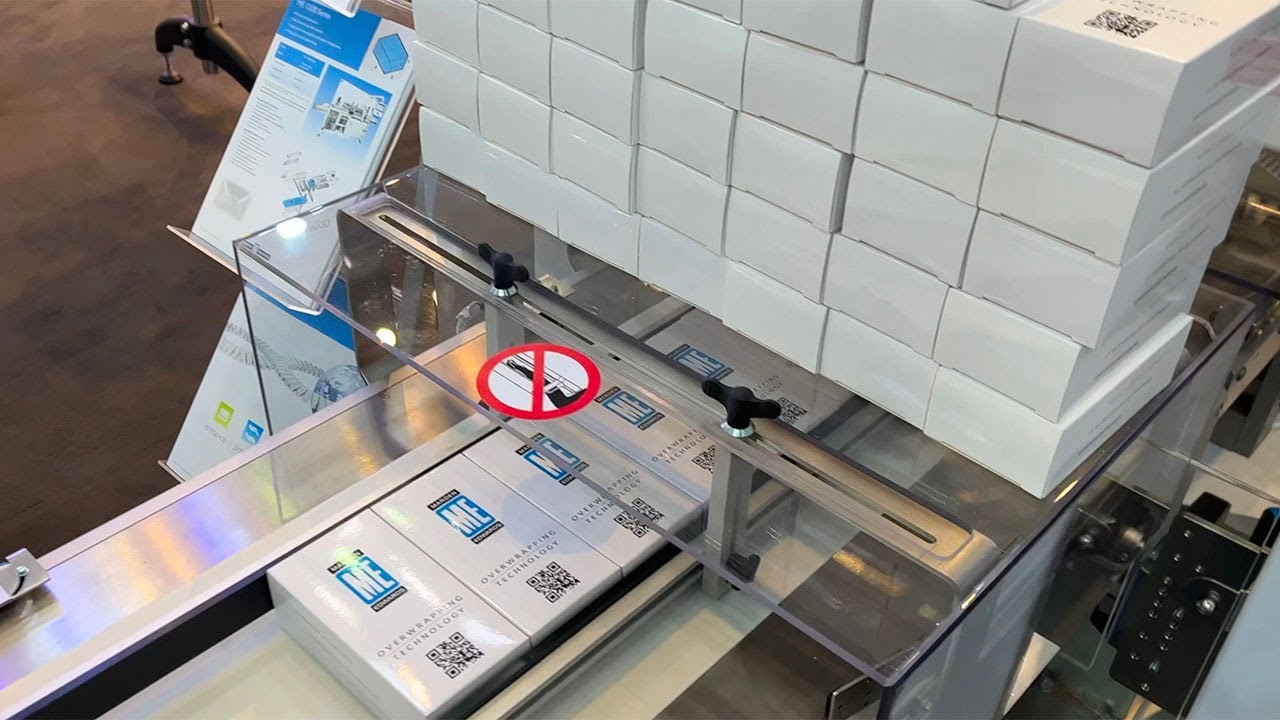 ME 120B Overwrapper Demonstration at Interpack 2023 - YouTube