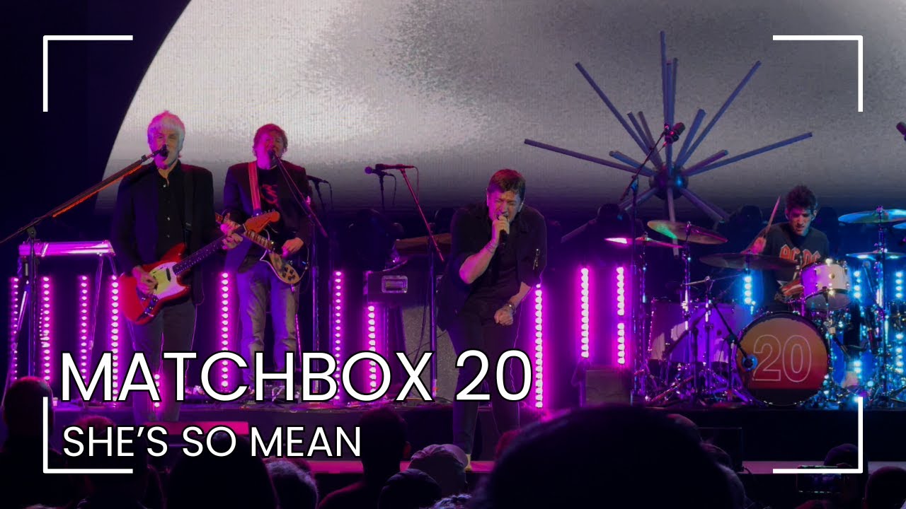 Matchbox Twenty - She's So Mean (Live) - YouTube