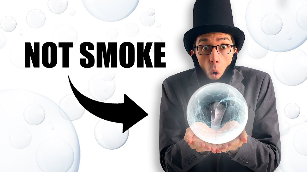 Giant Smoke Bubble Experiment - YouTube
