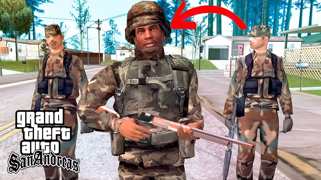 What Happens If CJ Becomes Army General in GTA San Andreas? (Biggest ...