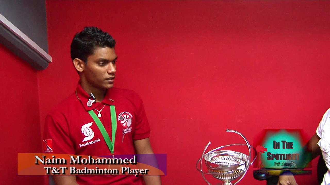 Naim Mohammed Badminton on In D SPOTLIGHT With Solange - YouTube