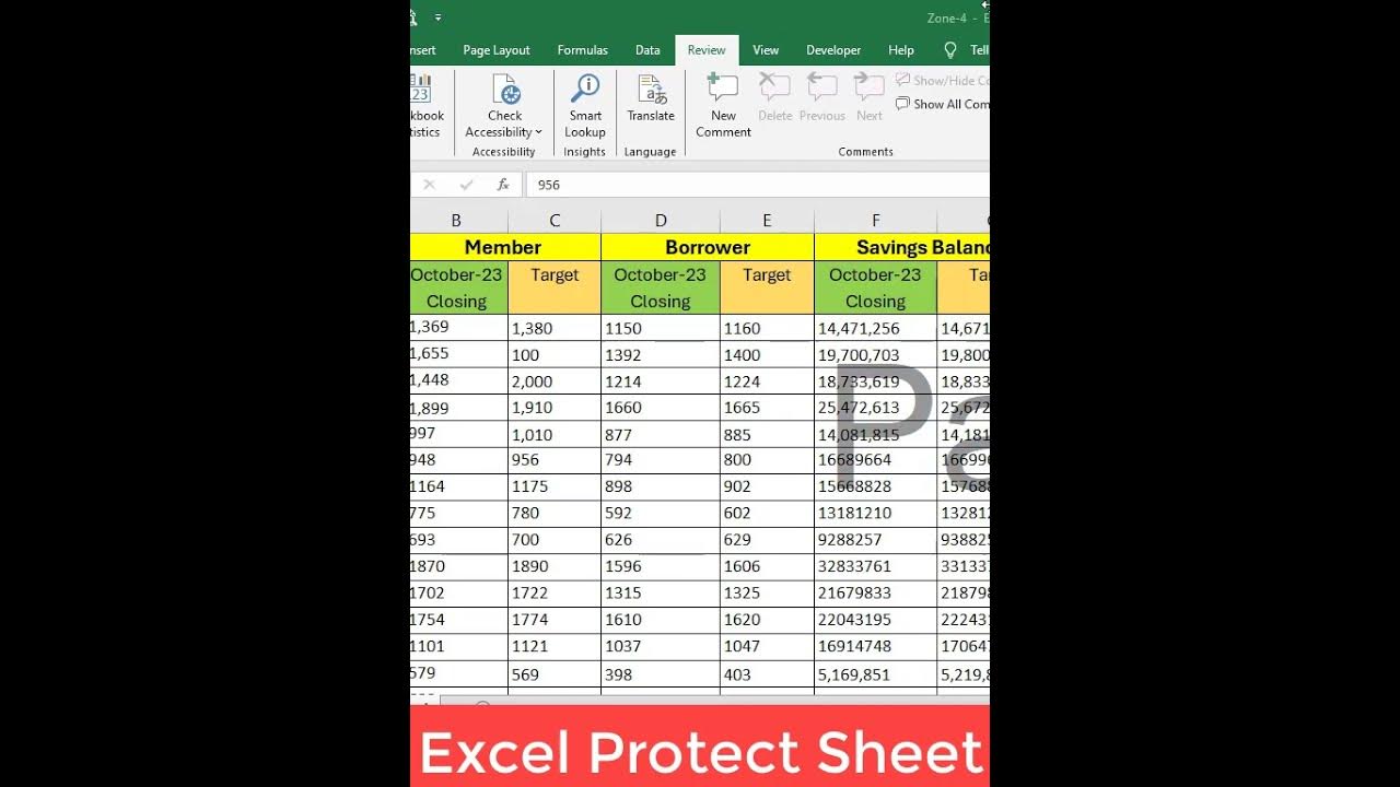Excel Sheet Protect Tricks Smartexcel Excelformula Shorts Youtube