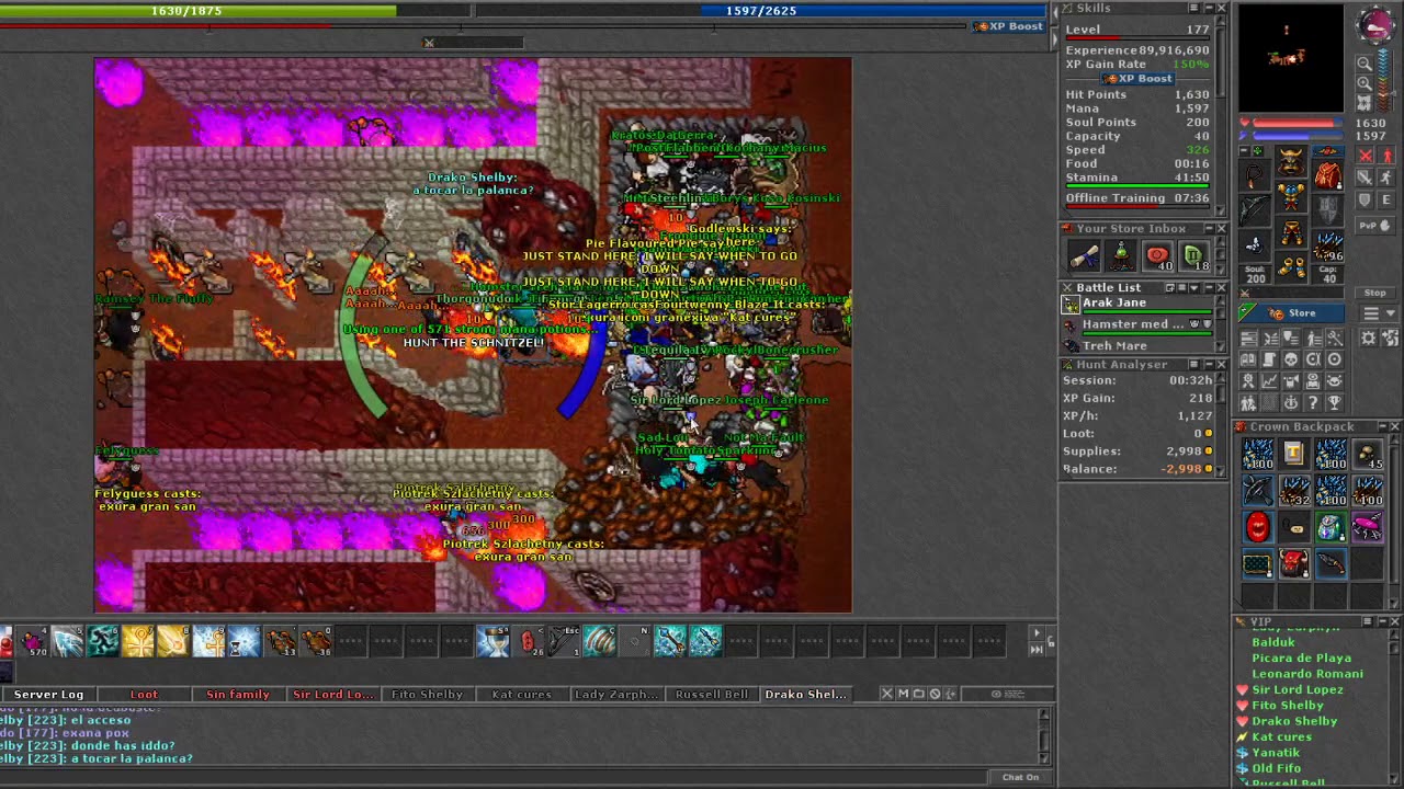 Tibia - Pits of Inferno Quest (POIQ) - Entrance - YouTube