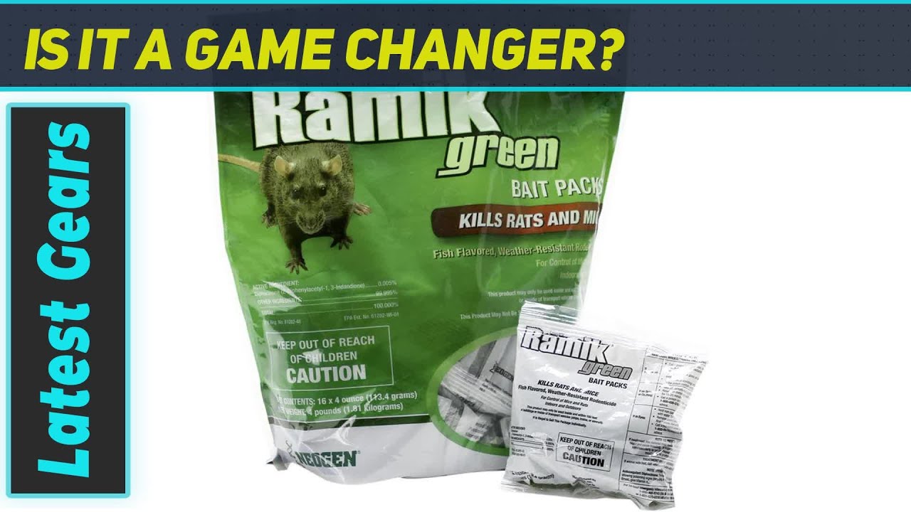Neogen Ramik Green Nuggets: Effective Rodent Control? - YouTube