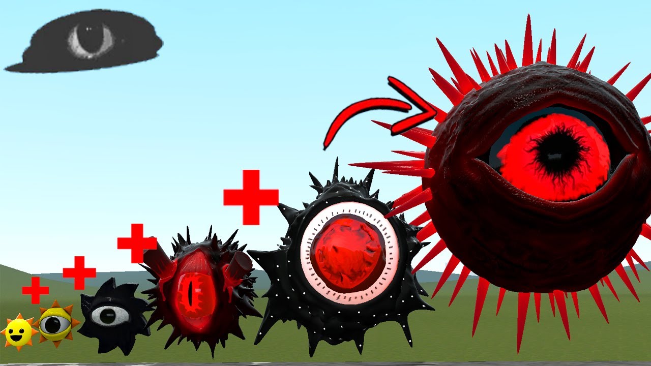 NEW EVOLUTION OF ALL PHASES OF MR SUN In Garry's Mod - YouTube