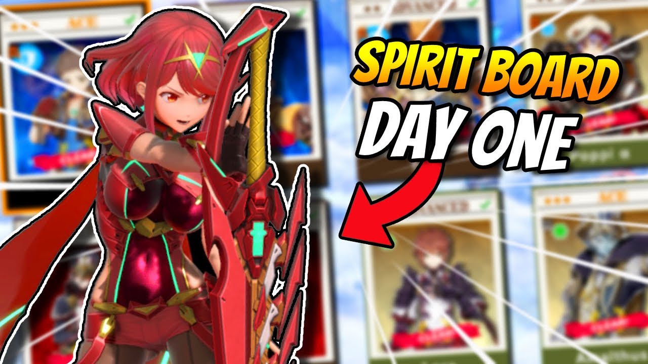 PYRA & MYTHRA ARE HERE!!! Taking On Spirit Board | Super Smash Bros ...