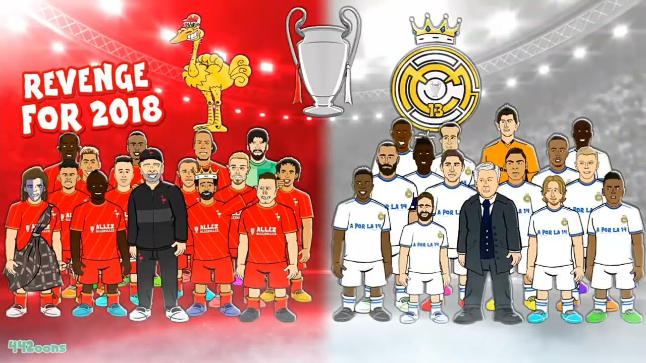 Real Madrid vs Liverpool | Road to the Final #442 #442oons - YouTube