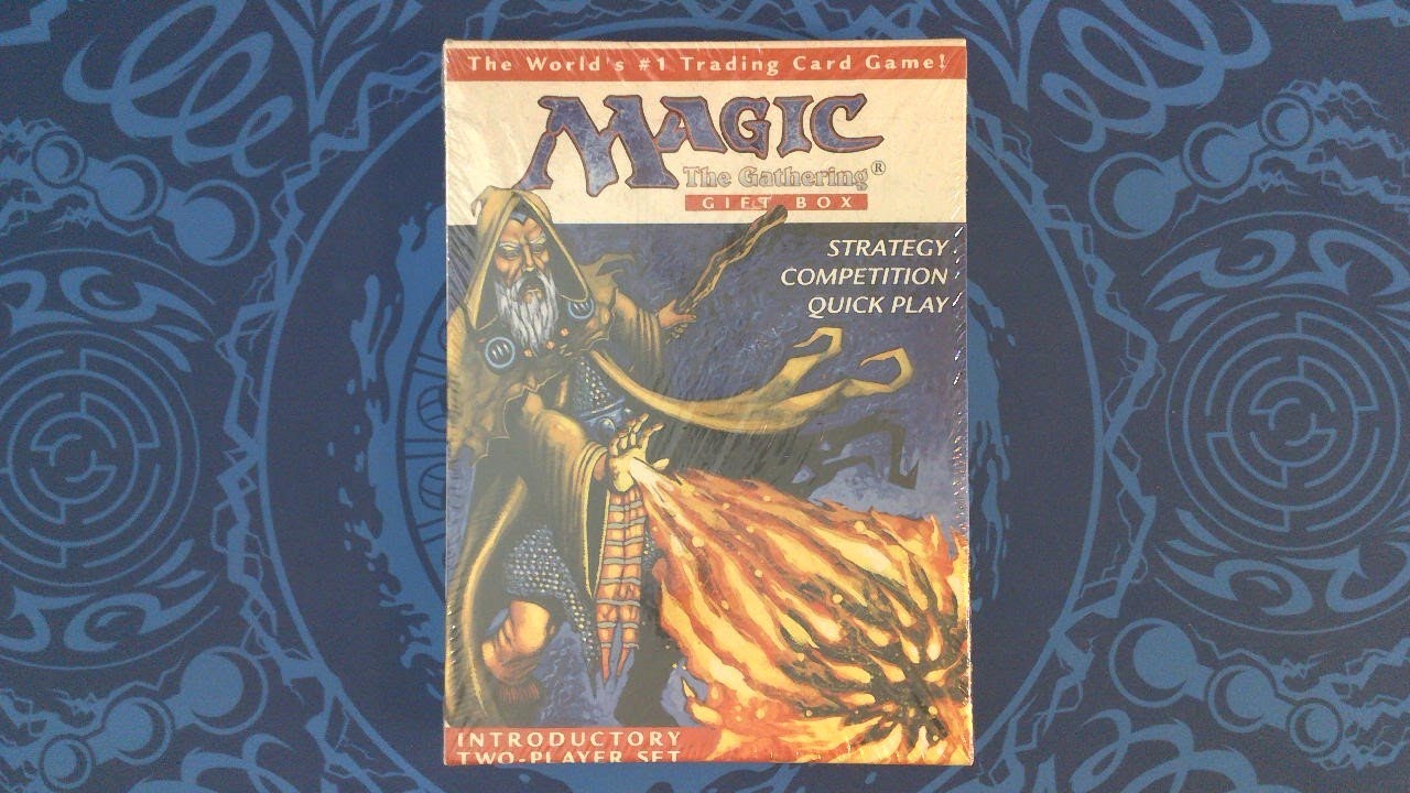 MTG 1996 Fourth Edition European Introductory 2 Player Set Gift Box - # ...