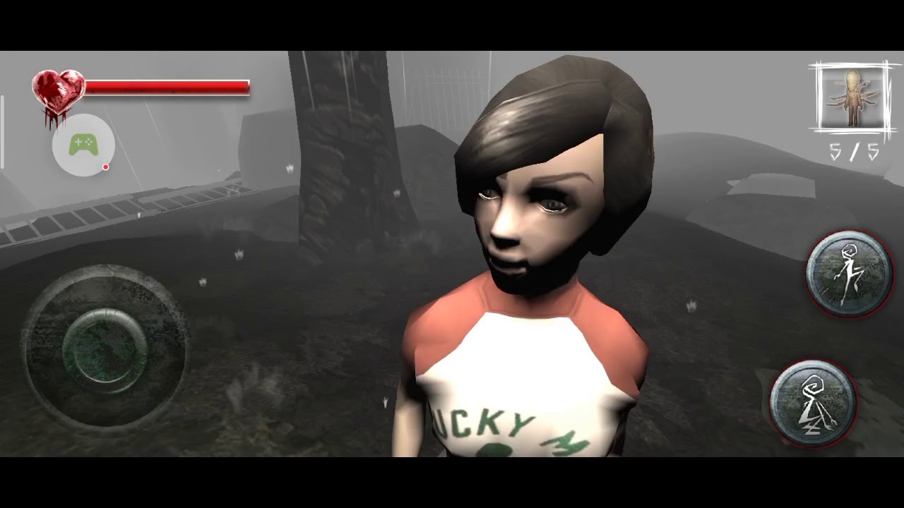 Playing Slender-man hide and seek part 2 (Last part)/Art game playing ...