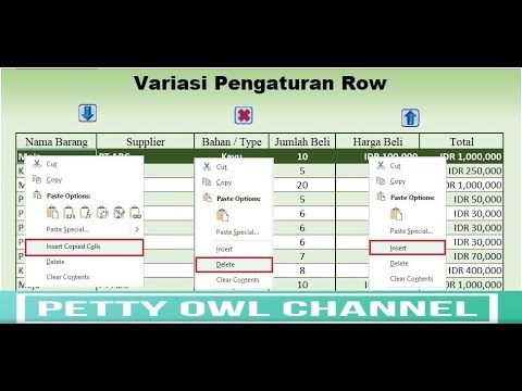 Program excel 1 click row manager - YouTube
